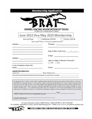 brat.ebarrelracing.com – Barrel Racing Association of Texas