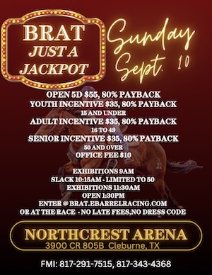 Schedule and Results – brat.ebarrelracing.com