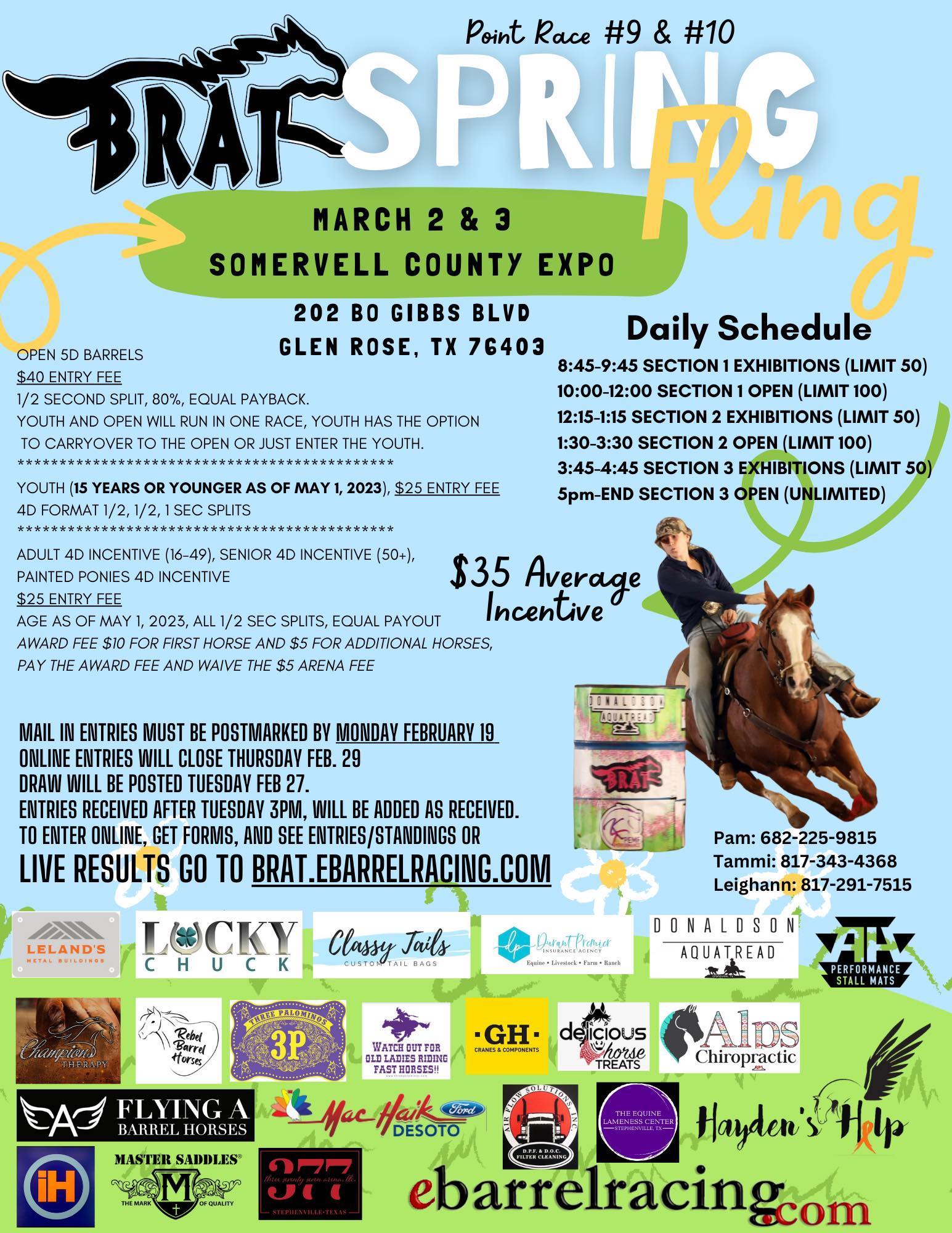 brat.ebarrelracing.com – Barrel Racing Association of Texas